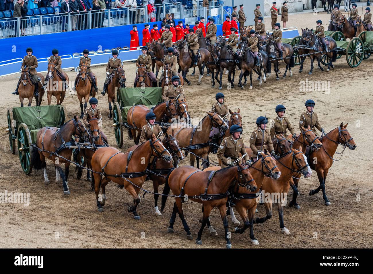 London, UK. 30th May, 2024. The Brigade Major's (Lieutenant Colonel ...