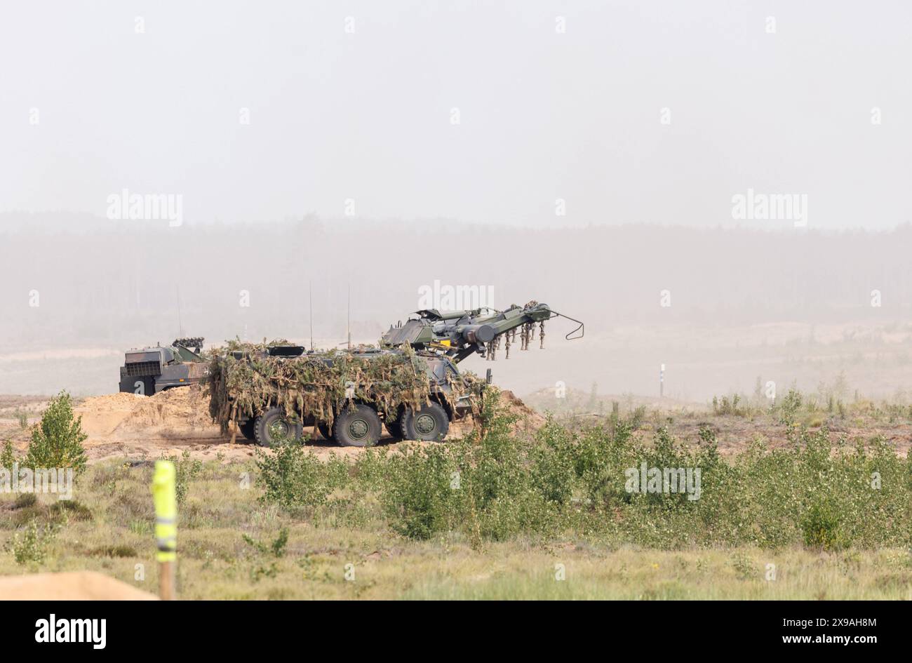 Ein Minenraeumpanzer Keiler, aufgenommen waehrend des Nato ...