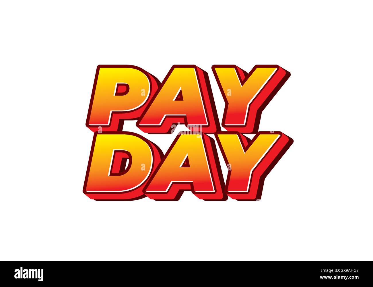 Payday design Cut Out Stock Images & Pictures - Alamy