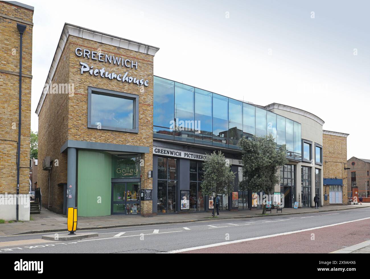 Exterior view of the new Picturehouse cinema in Greenwich, London, UK ...