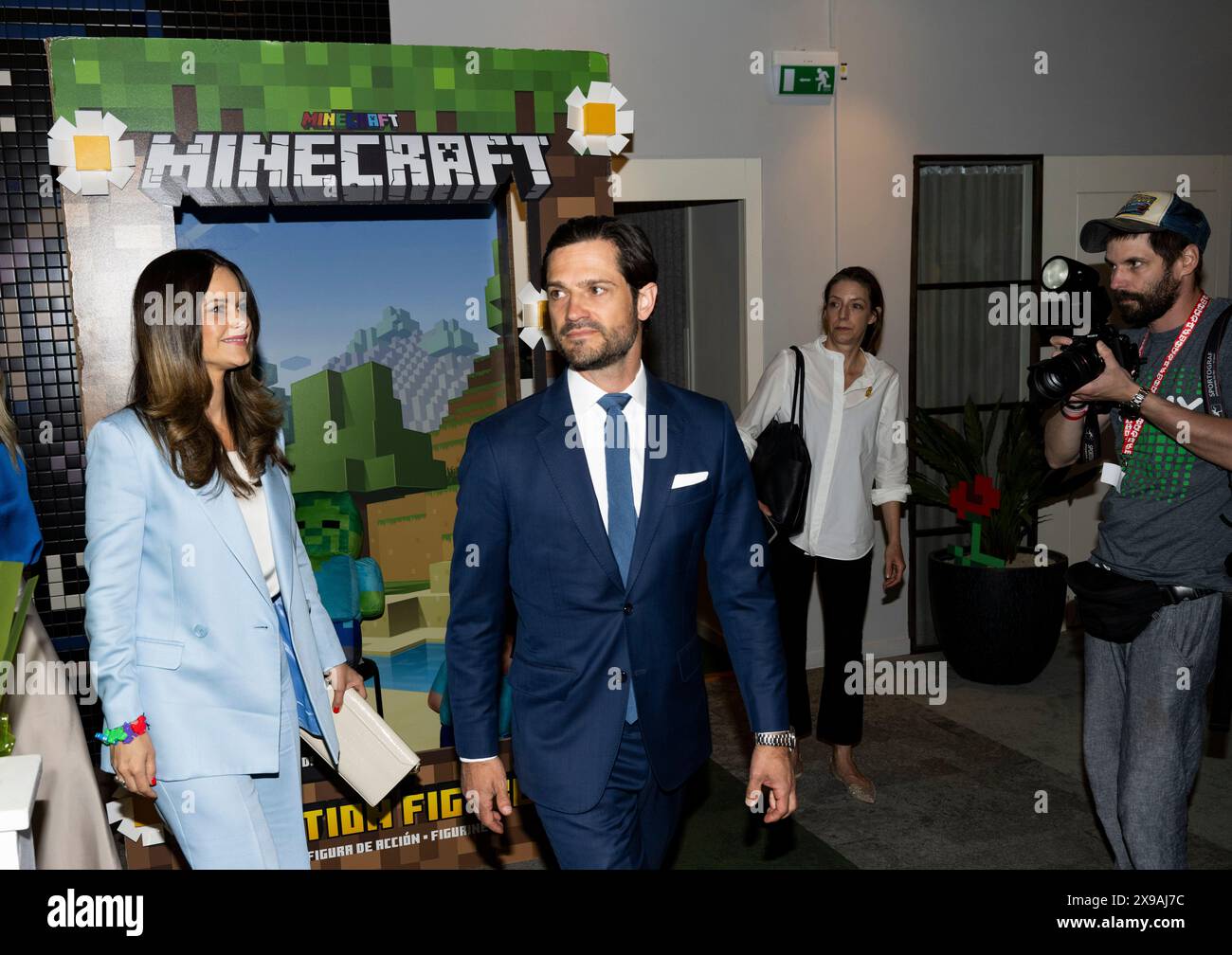 Prince Carl Philip of Sweden and Princess Sofia arrive at the launch of ...