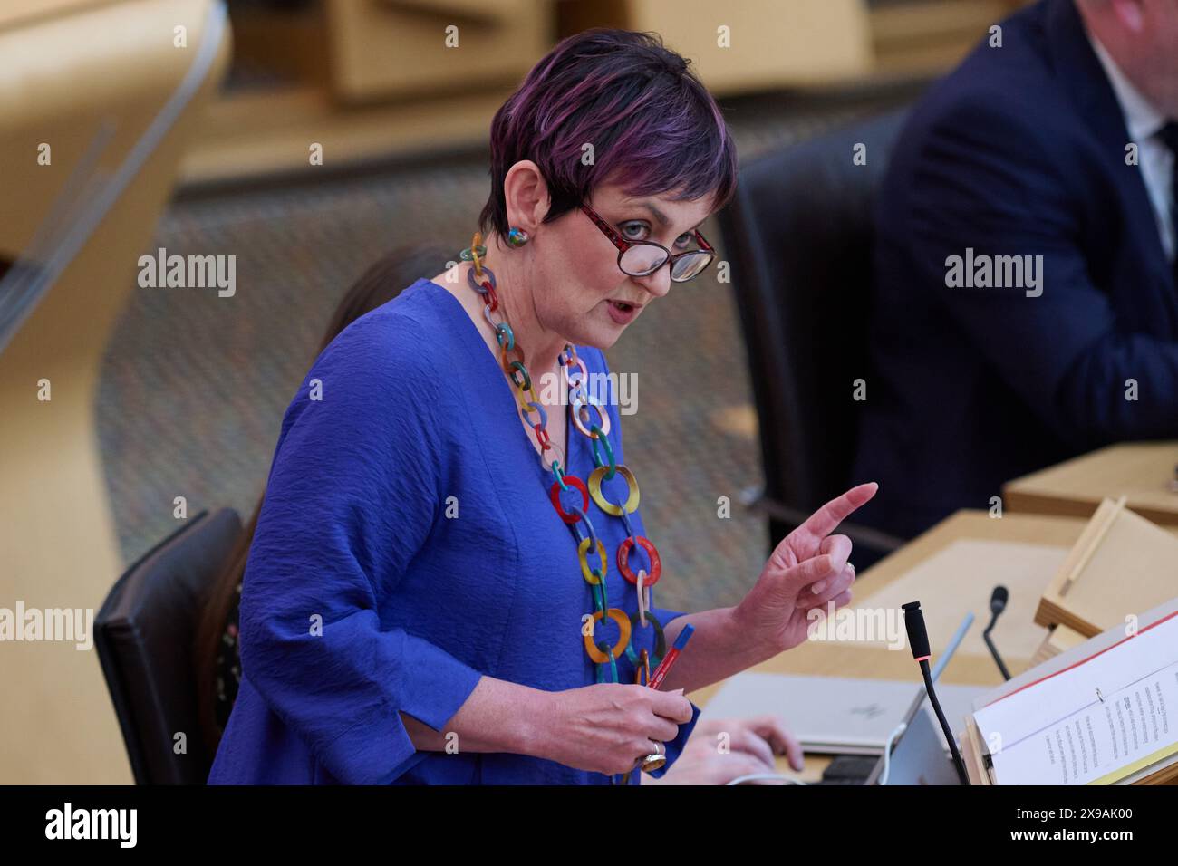 Edinburgh Scotland, UK 30 May 2024. Cabinet Secretary for Justice and ...