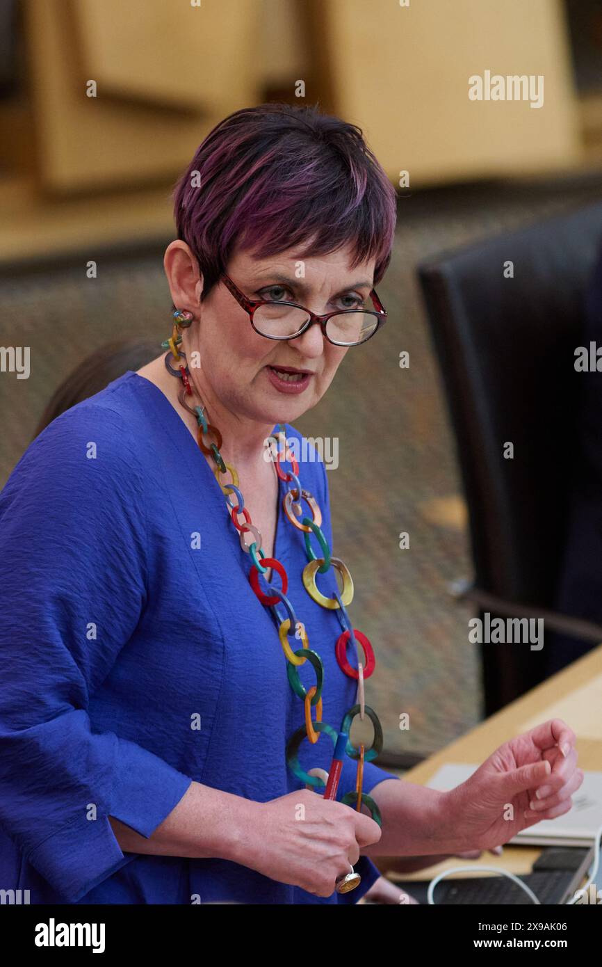 Edinburgh Scotland, UK 30 May 2024. Cabinet Secretary for Justice and ...