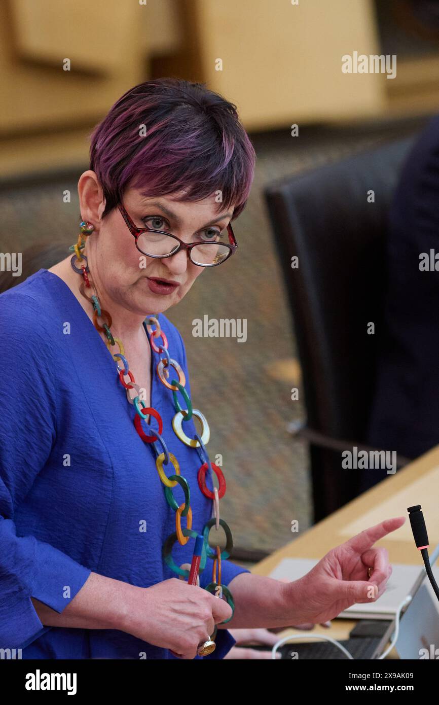 Edinburgh Scotland, UK 30 May 2024. Cabinet Secretary for Justice and ...