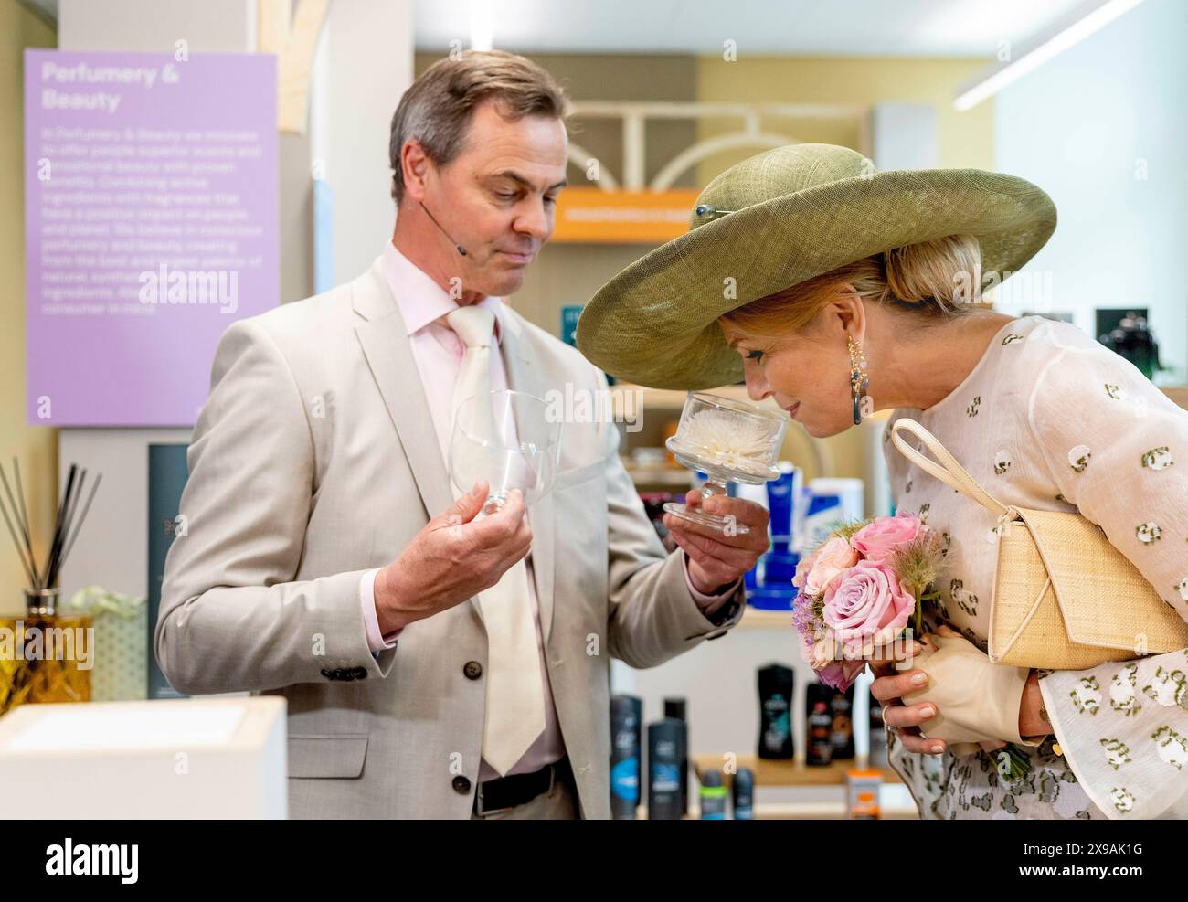 Maastricht 30-05-2024, Queen Máxima opens the new headquarters of DSM ...