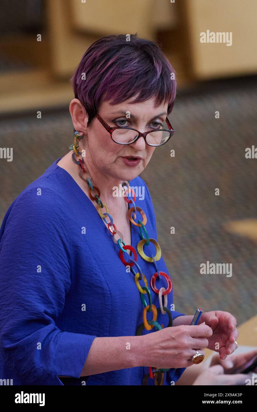 Edinburgh Scotland, UK 30 May 2024. Cabinet Secretary for Justice and ...