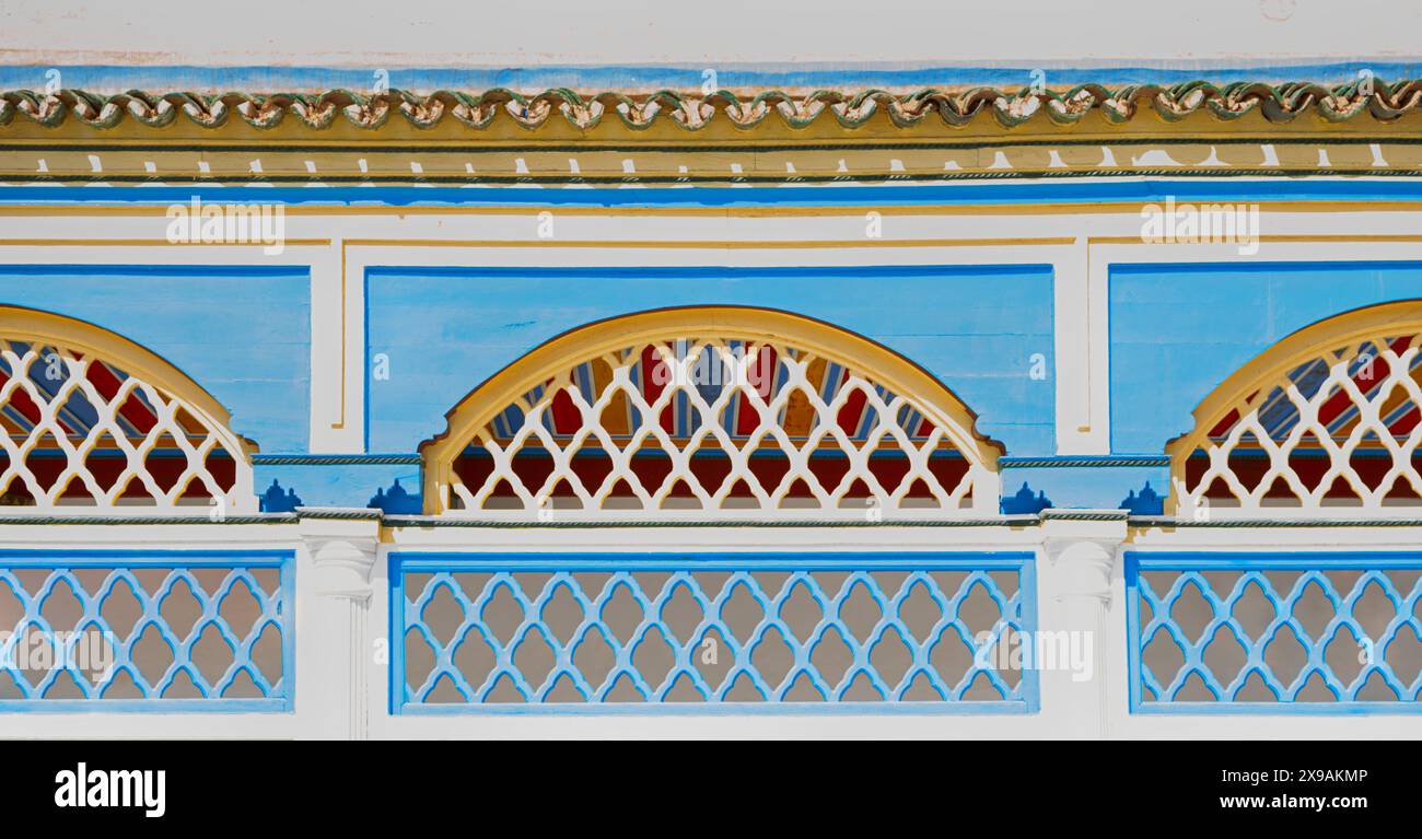 Image of building in Morocco - Marrakech. Showing the architecture and ...