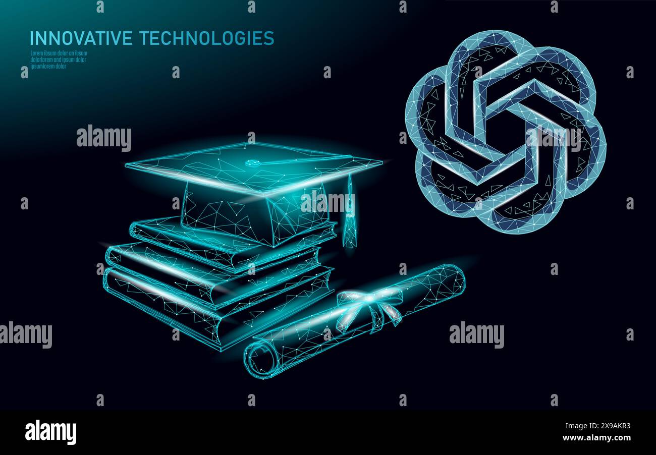 Chatgpt education Stock Vector Images - Alamy