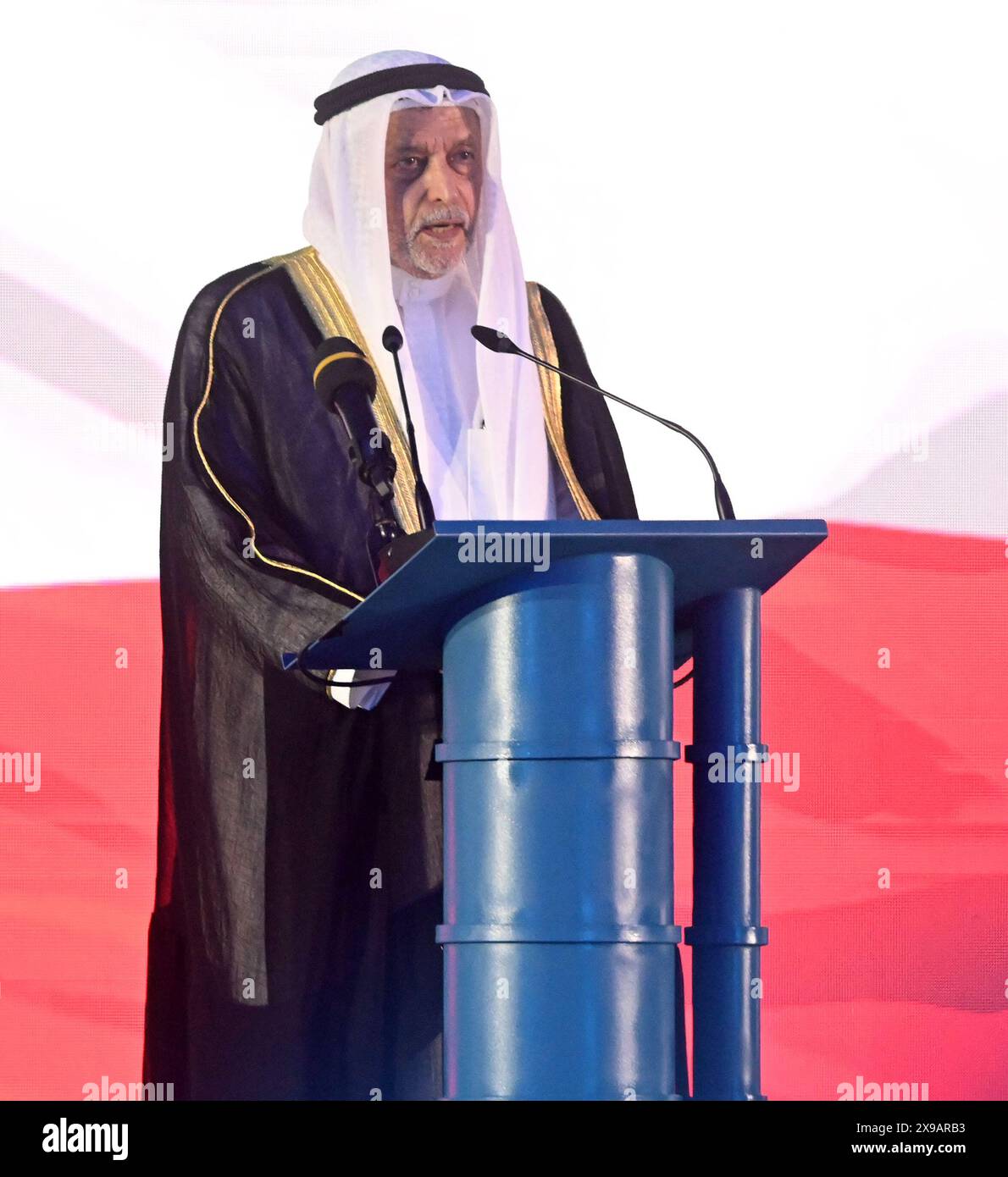 (240530) -- AHMADI GOVERNORATE, May 30, 2024 (Xinhua) -- Deputy Prime ...