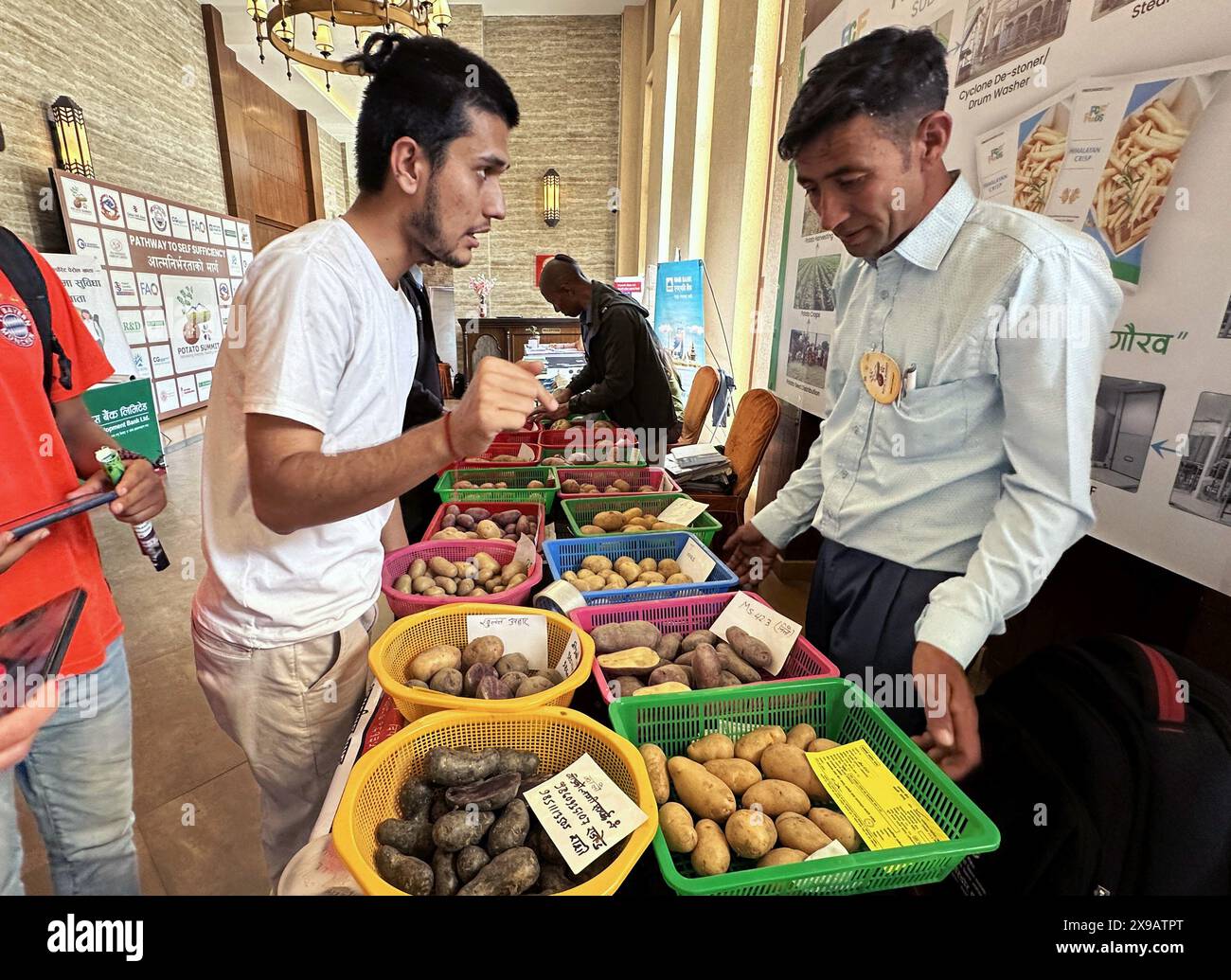 May 30, 2024: People attend the Potato Summit, the first ever event ...