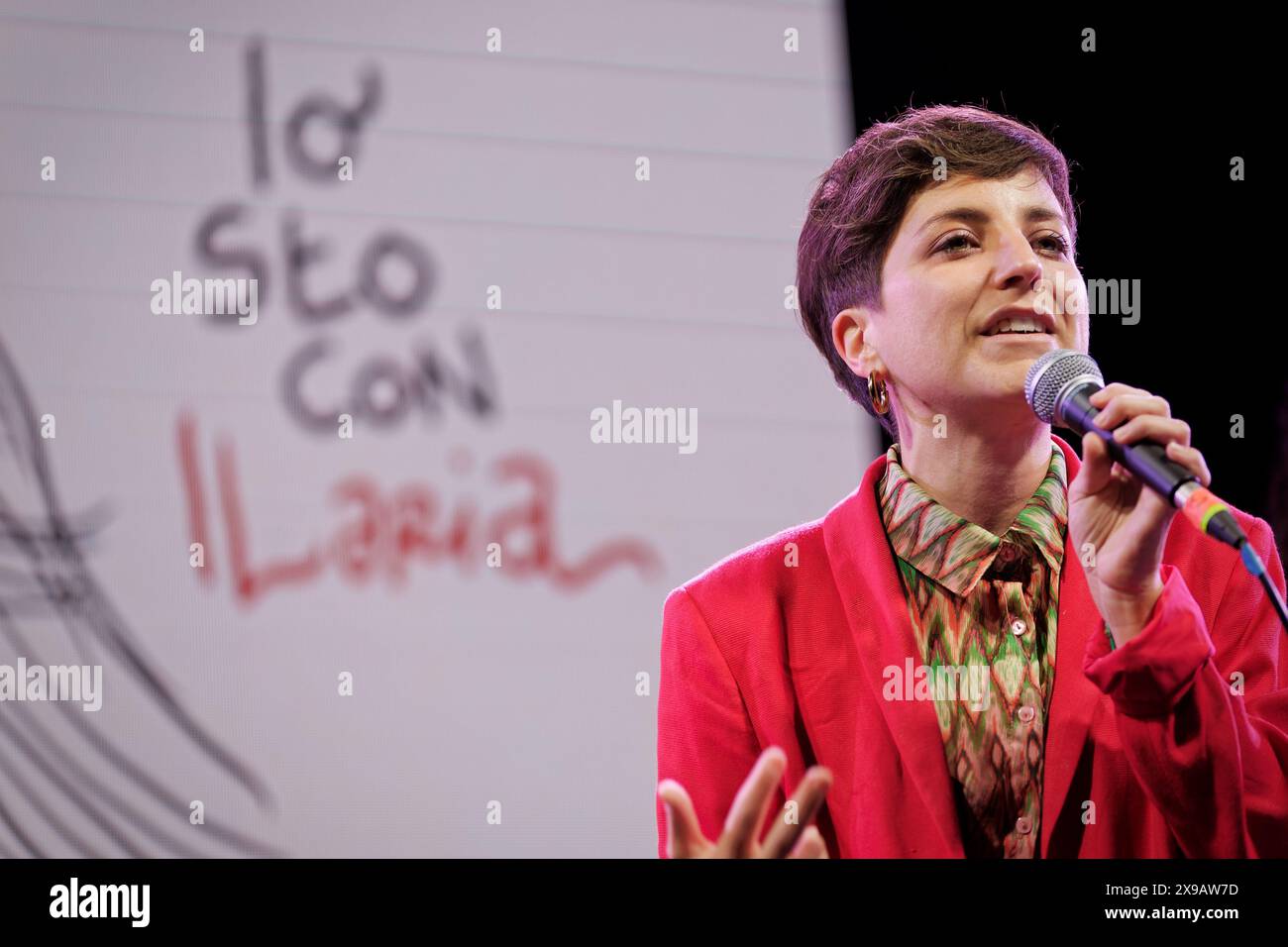 The Italian candidate for the European Parliament Benedetta Scuderi ...