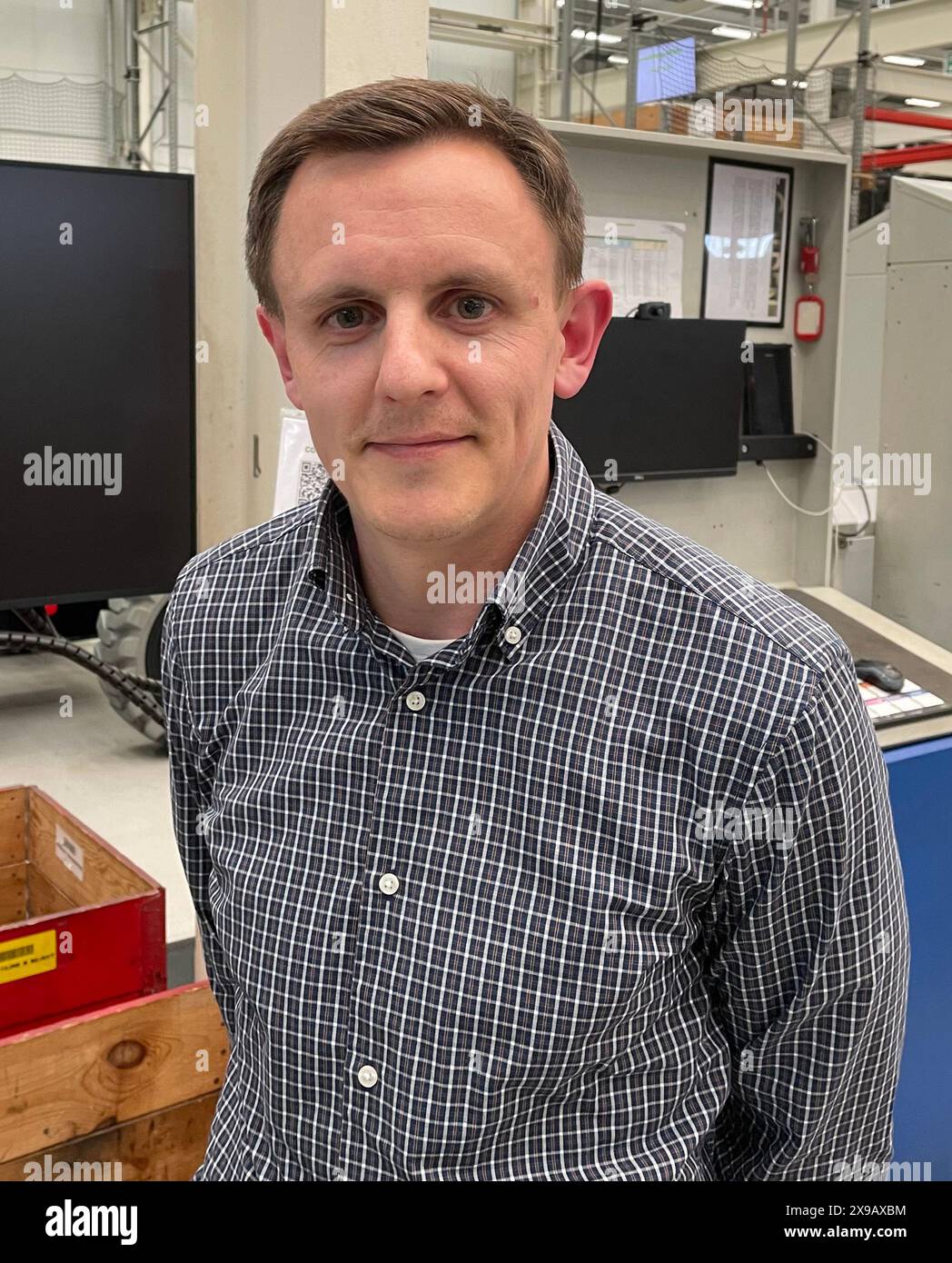 Nick Fox, 35, environment, health and safety officer at Niftylift, who ...