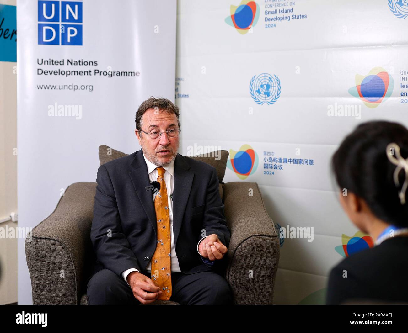 St. John's, Antigua and Barbuda. 28th May, 2024. Achim Steiner, head of ...