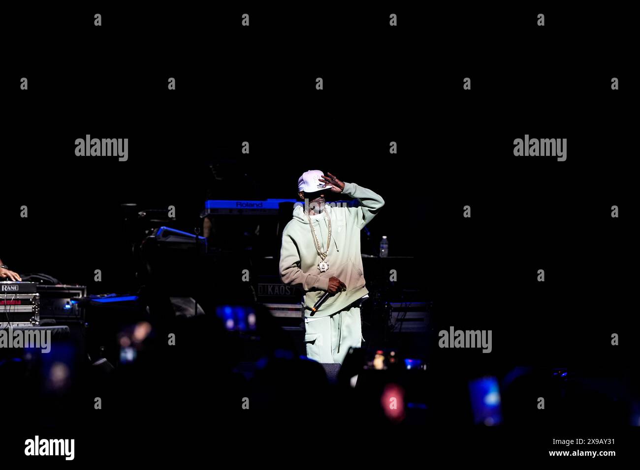Hip Hop Legend Rakim Performing Live Stock Photo - Alamy