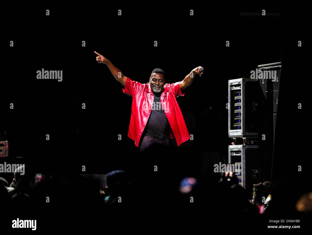 Hip Hop Legend Big Daddy Kane Performing Live Stock Photo - Alamy