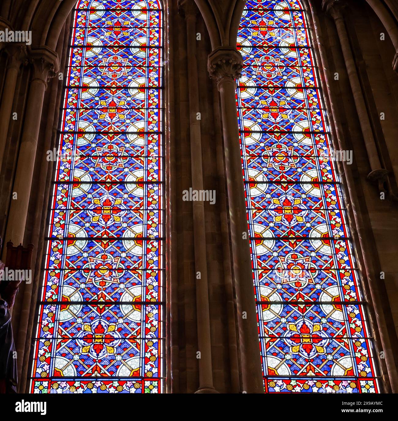 BAYEUX, FRANCE, MAY 14, 2024 : interiors architectural decors of ...