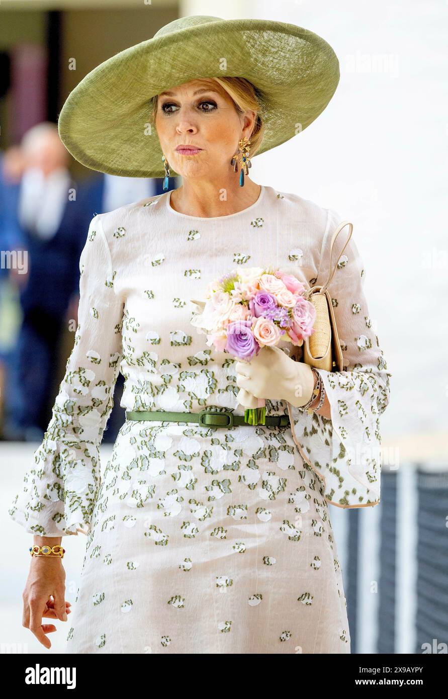 Maastricht 30-05-2024, Queen Máxima opens the new headquarters of DSM ...