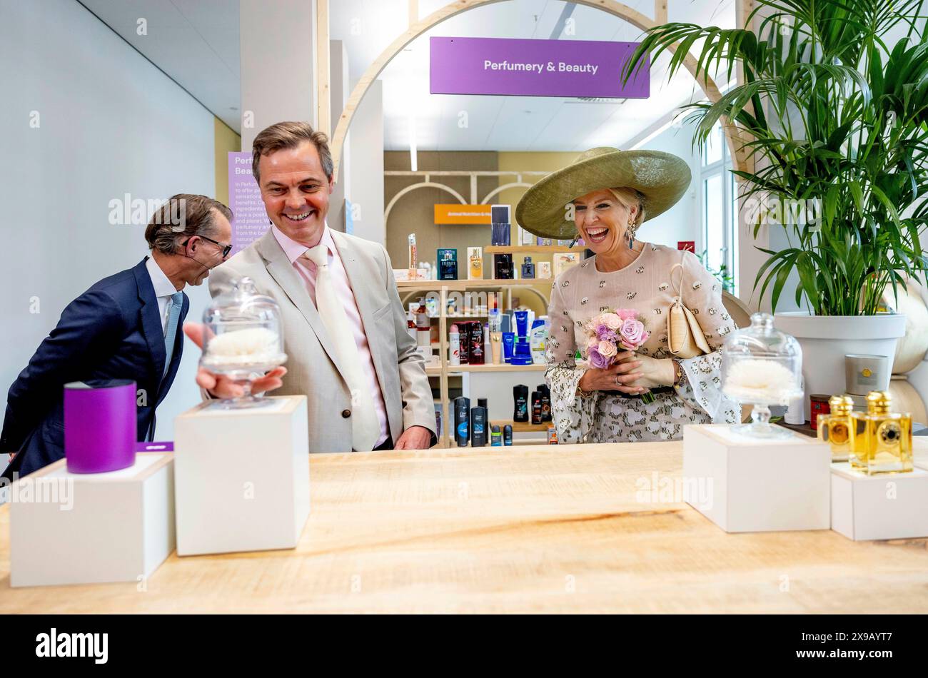 Maastricht 30-05-2024, Queen Máxima opens the new headquarters of DSM ...