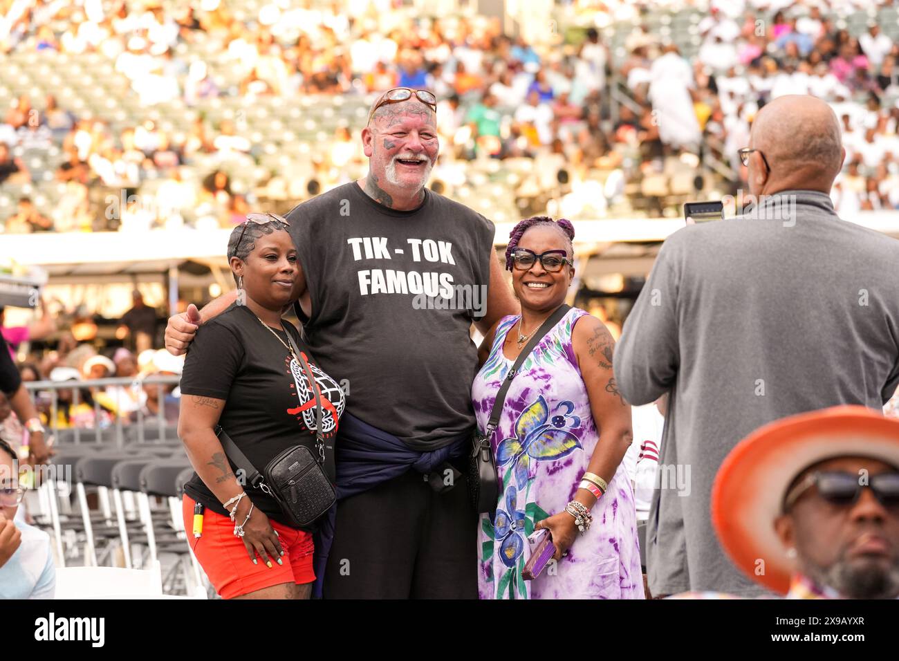 Music fans enjoying a music festival Stock Photo - Alamy