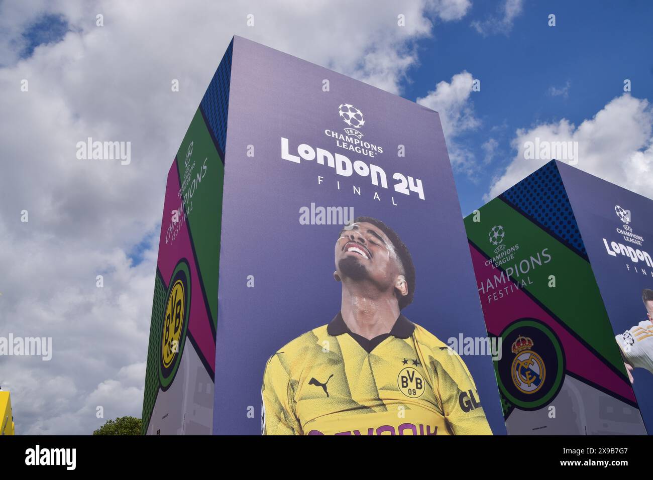 London, UK. 30th May 2024. The Champions League Festival takes over ...