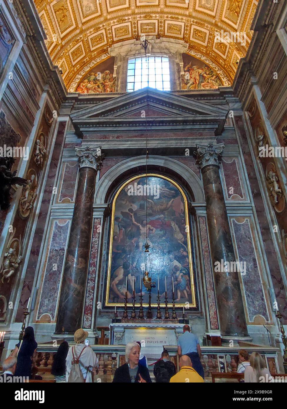 Rome: St. Peter's Basilica, in the Vatican, Chapel of San Sebastian and ...