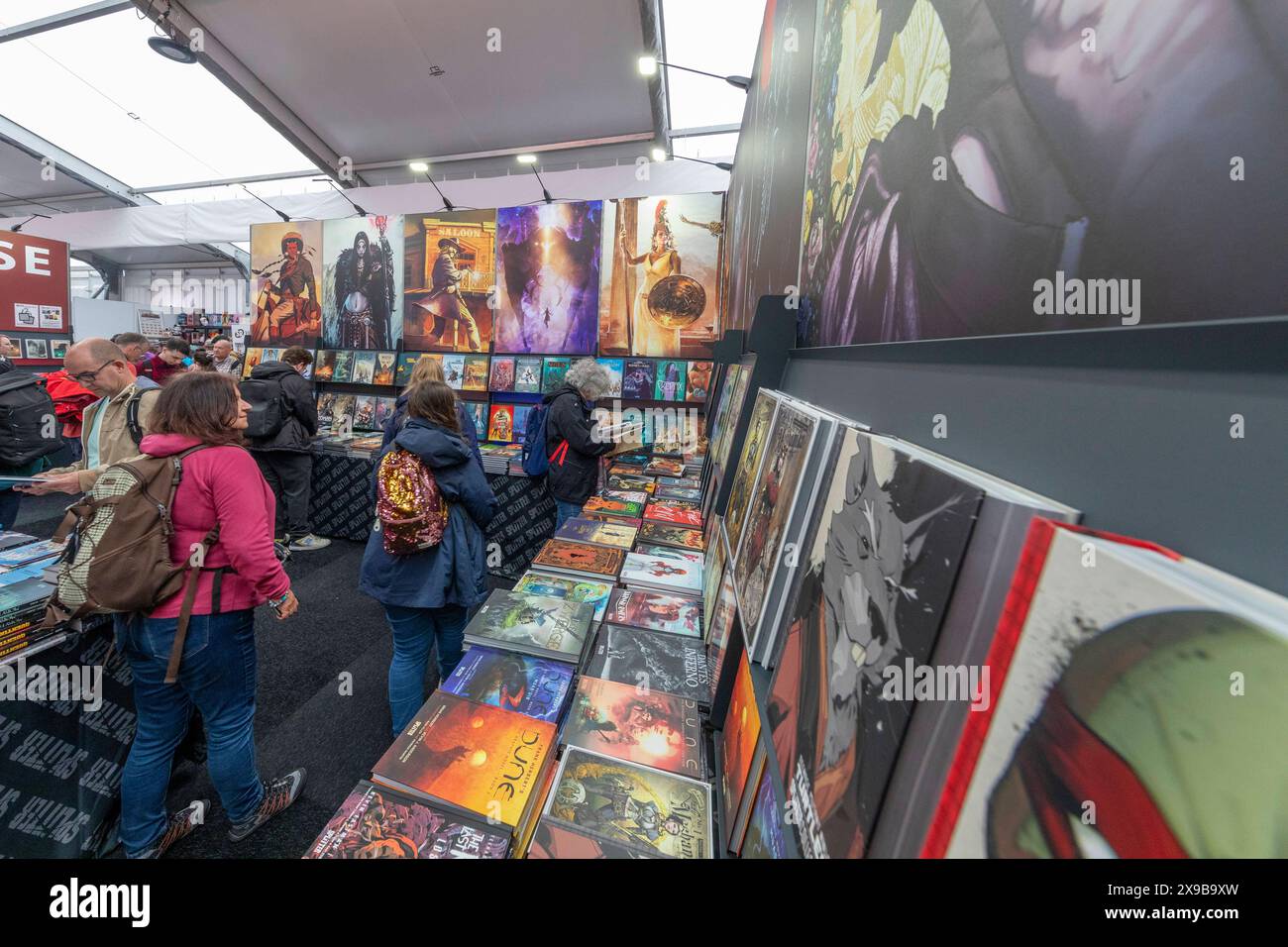 Reportage 30.05.2024 Eröffnungstag des 21. Internationalen Comic-Salon ...