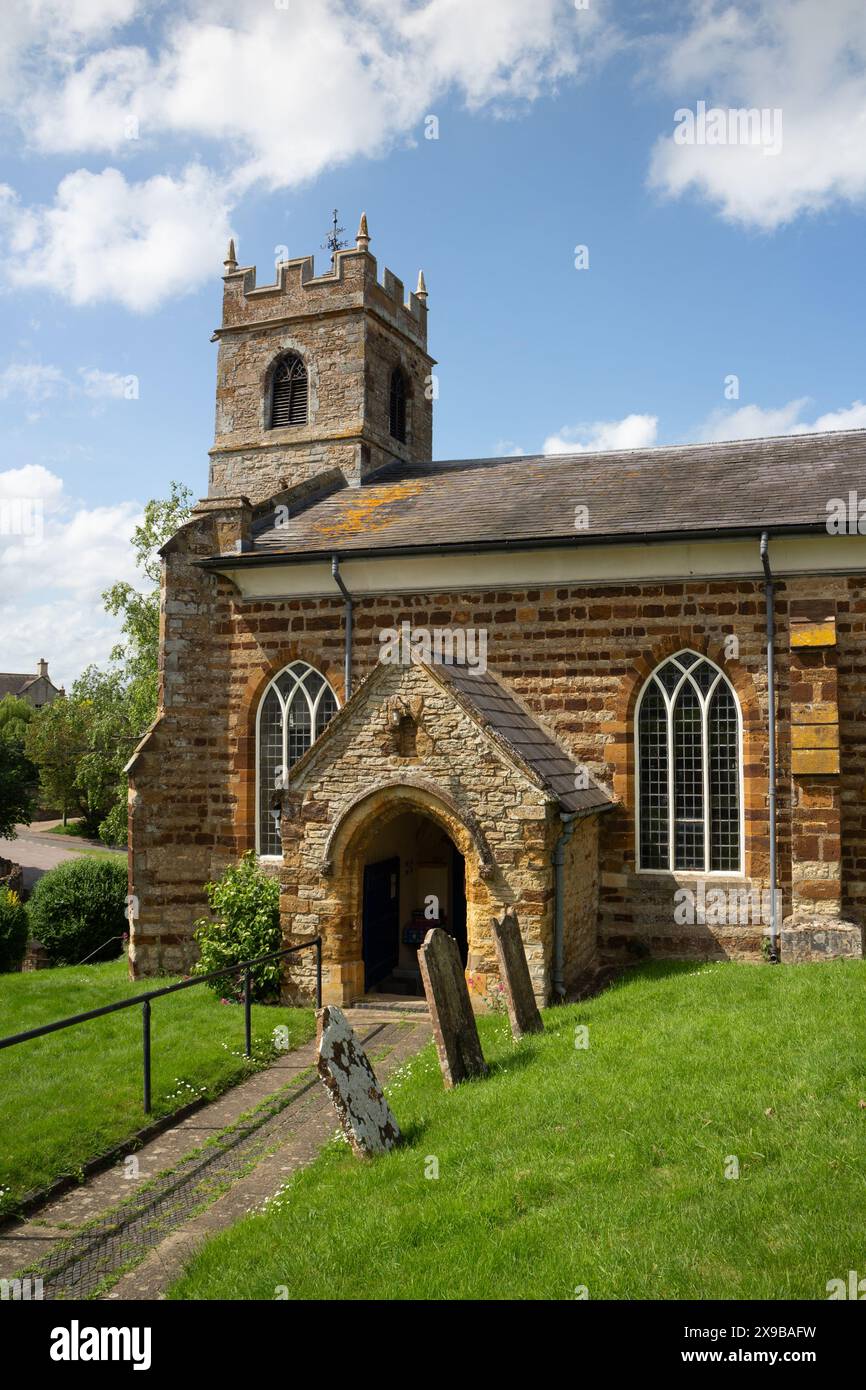 St. Margaret`s Church, Denton, Northamptonshire, England, UK Stock ...