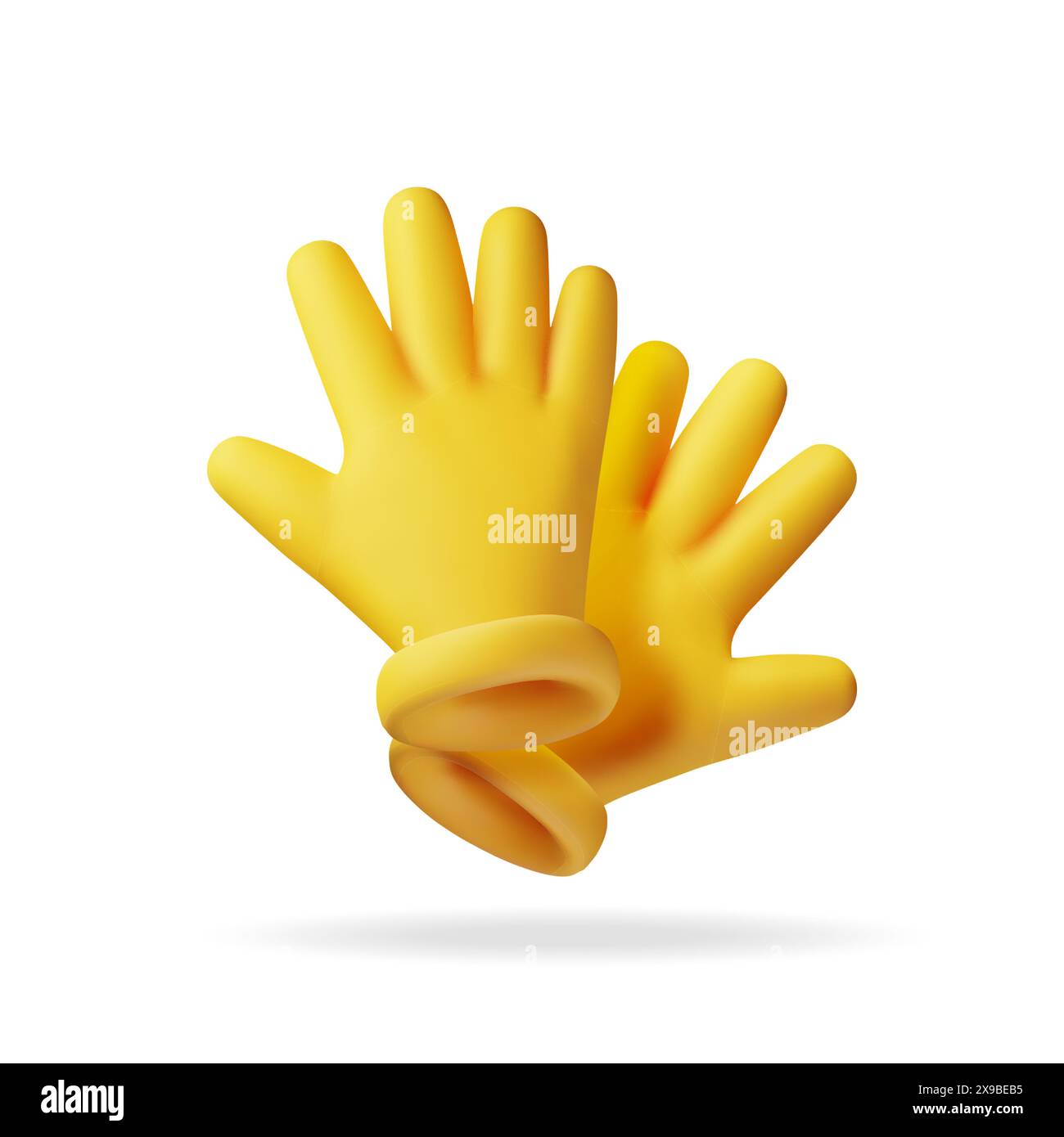 Gloves cleaning hand on Stock Vector Images - Alamy