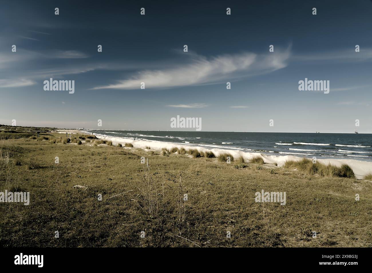 The area near Punta Marina Terme, Italy Stock Photo - Alamy