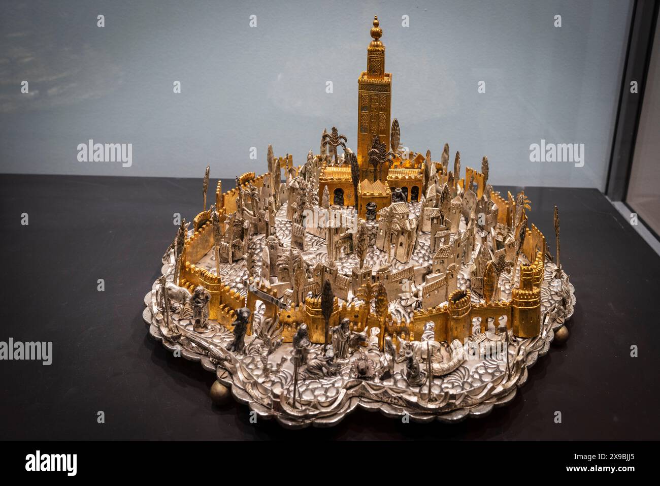 nativity scene with allegory of Andalusian Seville from the 12th ...