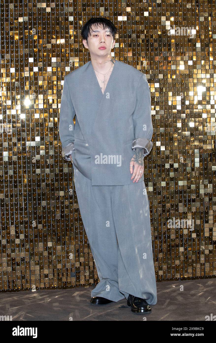 Seoul, South Korea. 30th May, 2024. South Korean rapper Woo Won-jae ...