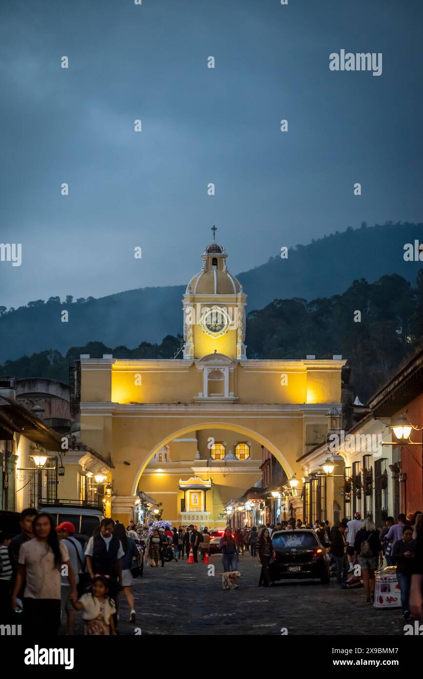Santa Catalina Arch, one of the distinguishable landmarks in Antigua ...
