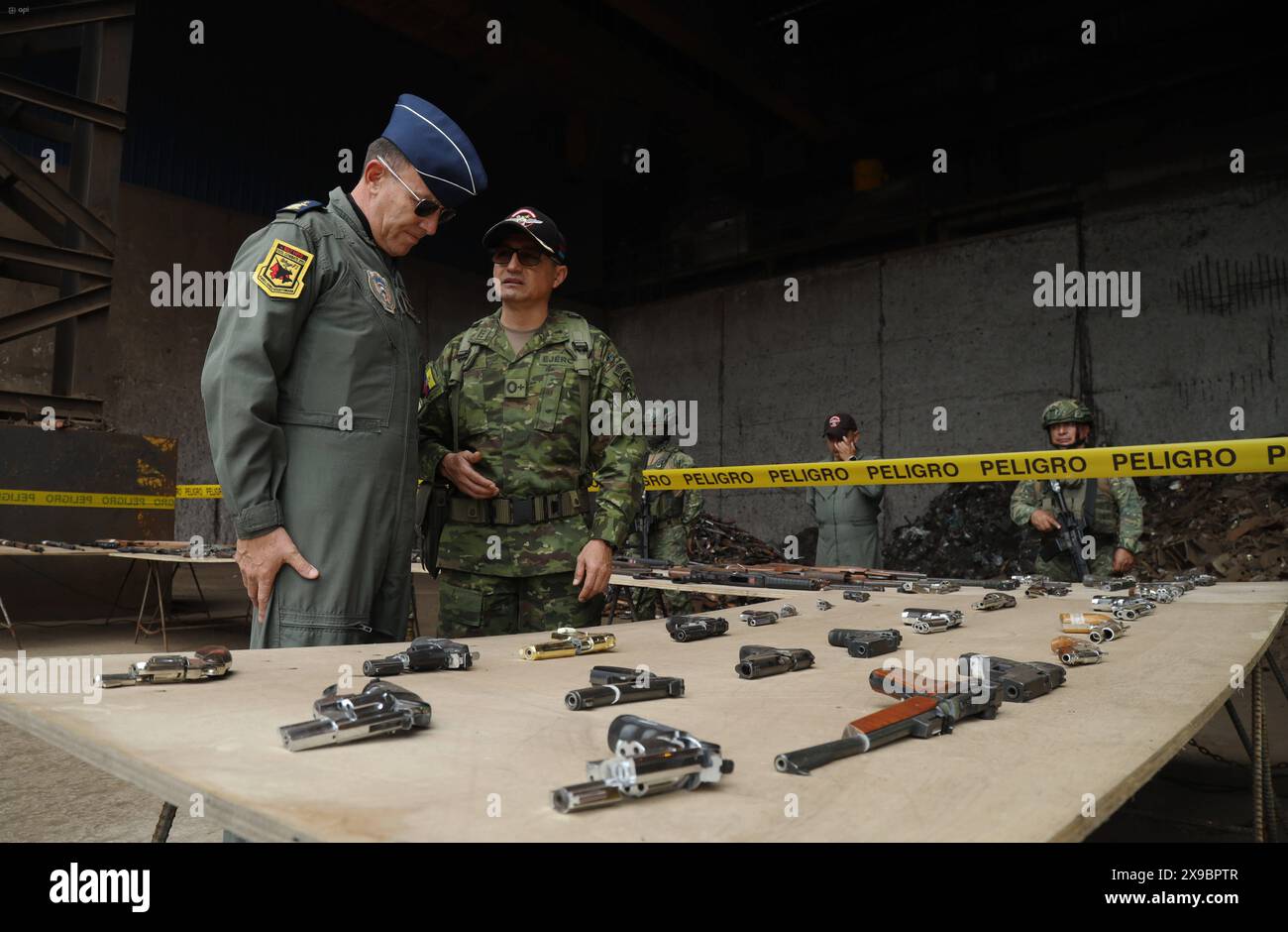 GYE DESTRUCTION OF WEAPONS Guayaquil, Thursday, May 30, 2024 At the ...