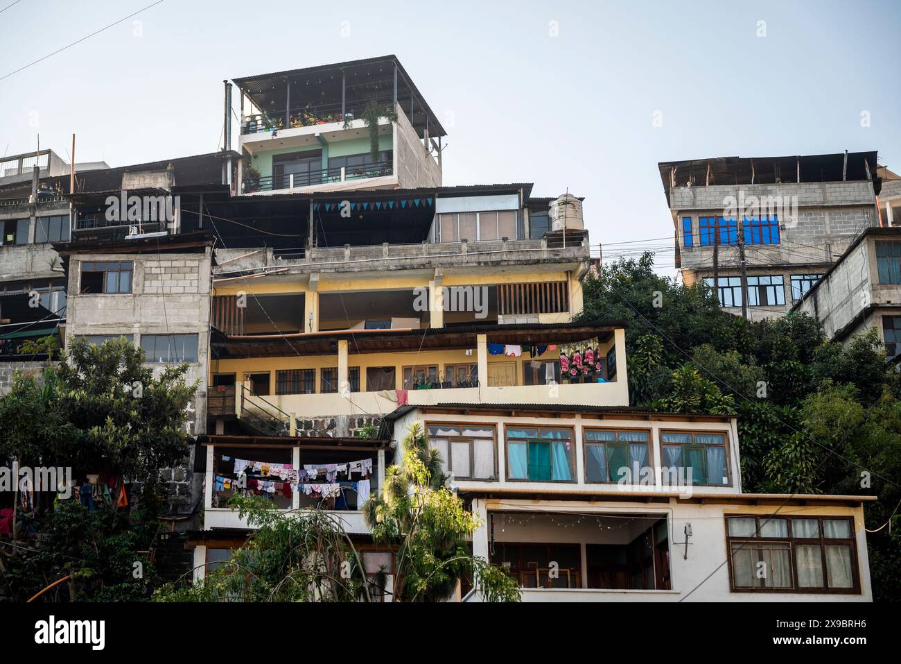 overdevelopment with no urban planning, San Pedro La Laguna, Lake ...