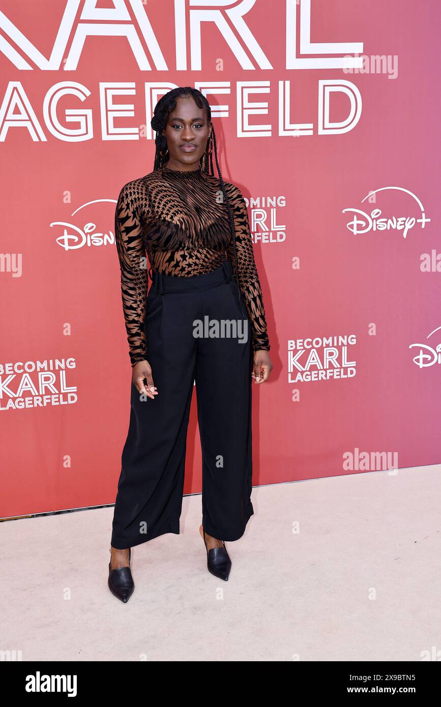 Ivy Quainoo bei der „Becoming Karl Lagerfeld“ (Disney+) Serien Premiere ...