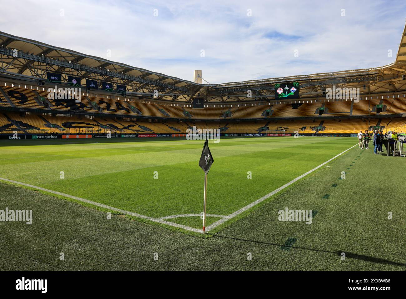ATHENS, GREECE - MAY 29: a general view inside the stadium prior to the ...