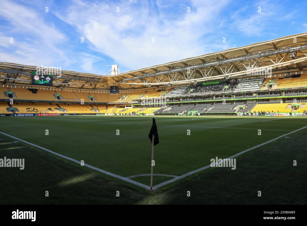 ATHENS, GREECE - MAY 29: a general view inside the stadium prior to the ...