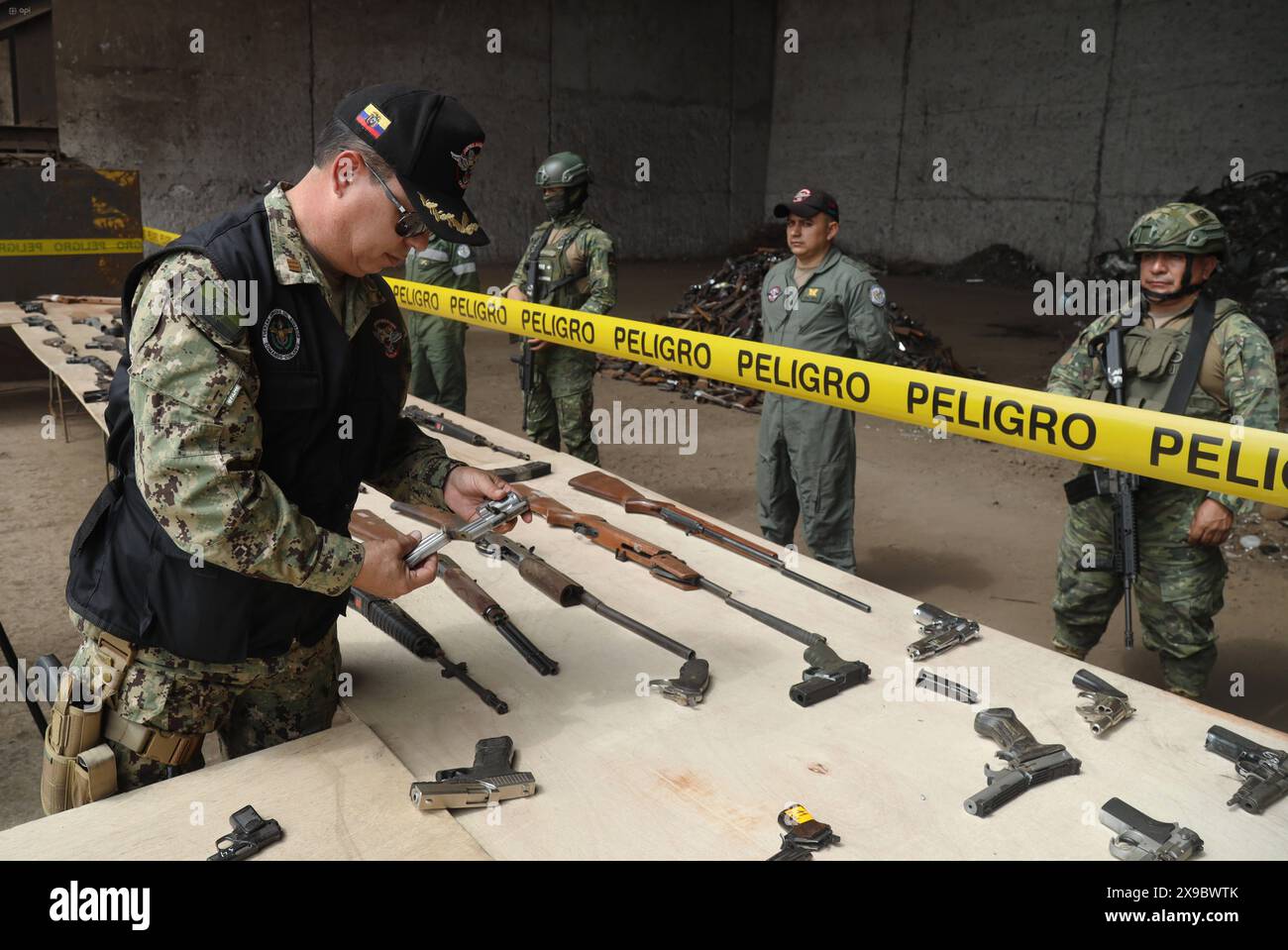 GYE DESTRUCTION OF WEAPONS Guayaquil, Thursday, May 30, 2024 At the ...