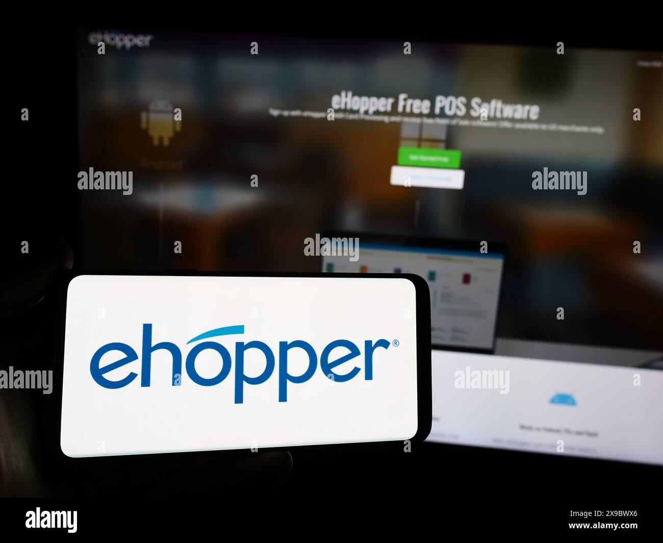 Ehopper logo hi-res stock photography and images - Alamy