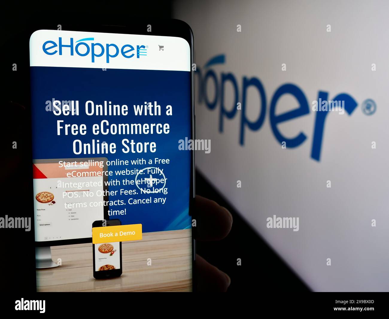 Ehopper logo hi-res stock photography and images - Alamy