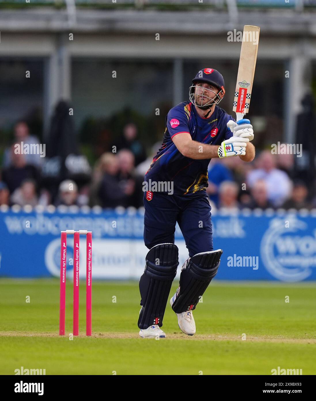 Essex's Paul Walter during the Vitality Blast T20 match at The Seat Unique Stadium, Bristol ...