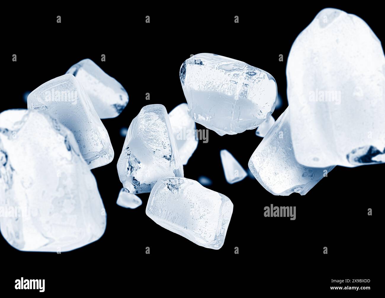 Scattered ice shards on hi-res stock photography and images - Alamy
