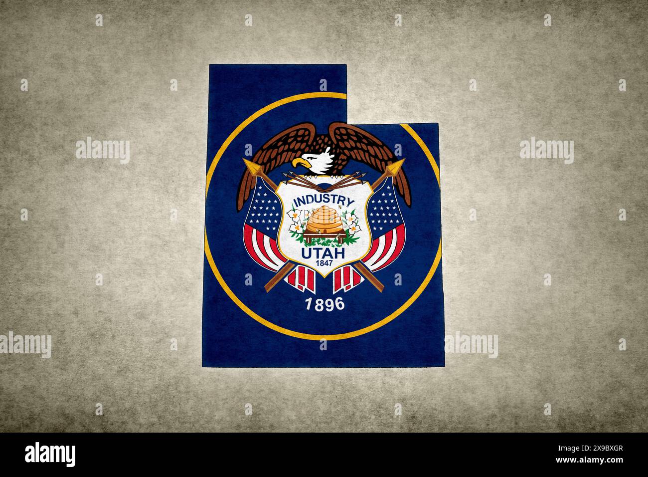 Old utah map hi-res stock photography and images - Alamy