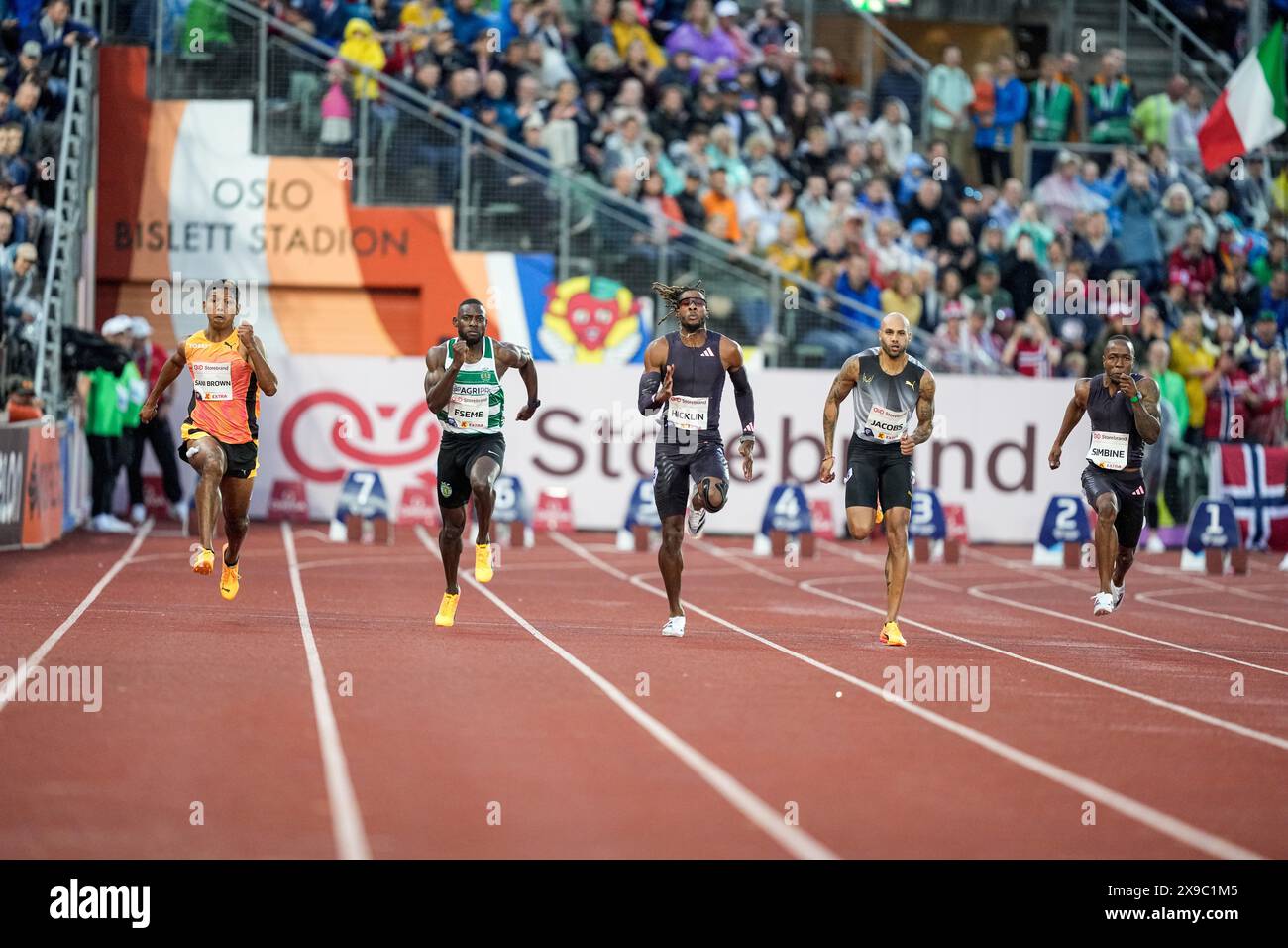 Oslo 20240530 Japanese Abdul Hakim Sani Brown Emmanuel Eseme From Cameroon American Brandon
