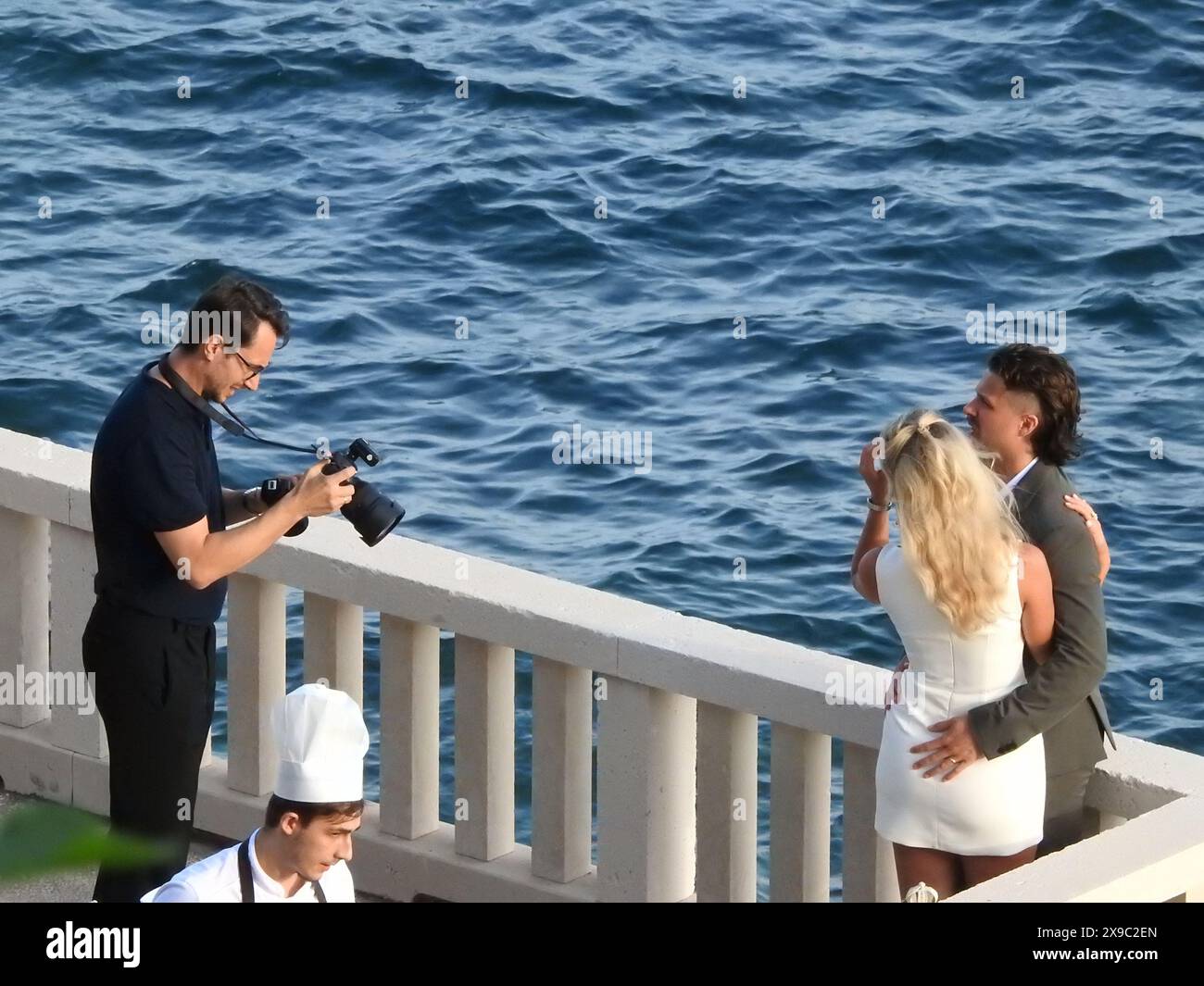 Dubrovnik, Croatia. 30th May, 2024. Liam Stewart and Nicole Artukovich ...