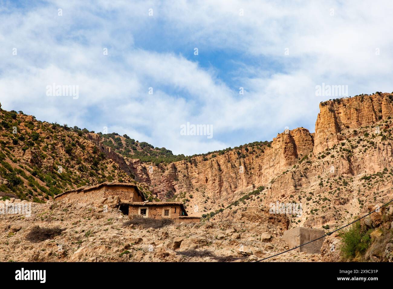 The Aït Bouguemez Valley in Morocco, also known as The Happy Valley, is ...