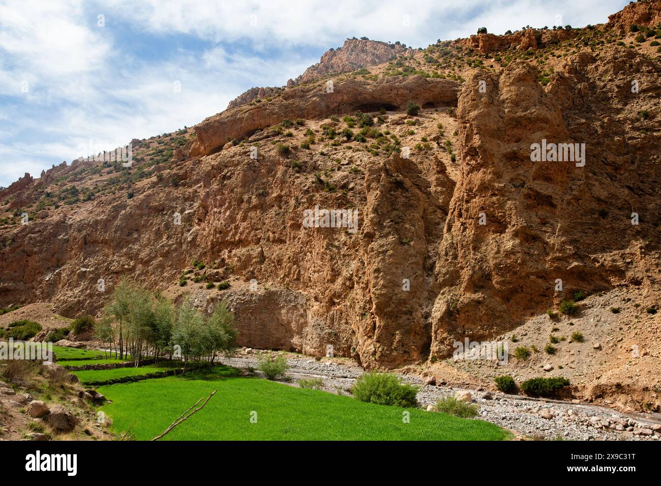 The Aït Bouguemez Valley in Morocco, also known as The Happy Valley, is ...