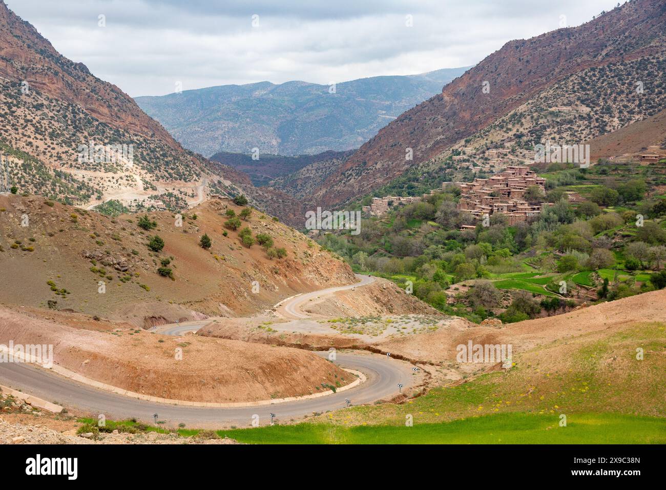 The Aït Bouguemez Valley in Morocco, also known as The Happy Valley, is ...