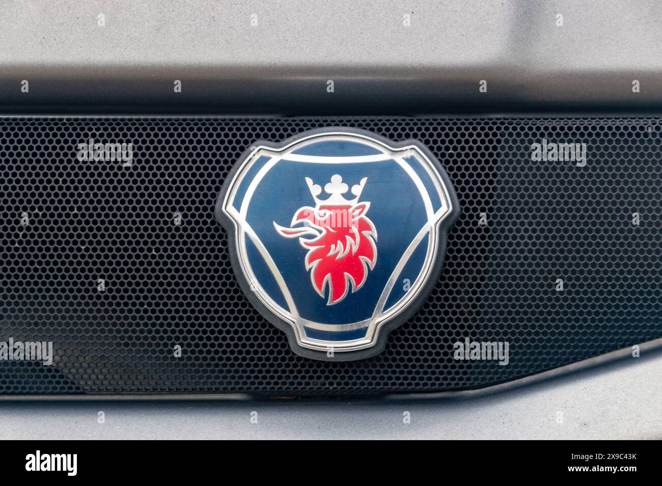 Scania sign hi-res stock photography and images - Alamy