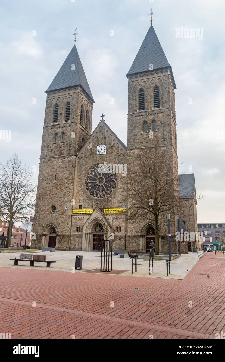 Gronau, Germany - March 10, 2024: Roman Catholic parish church of St ...